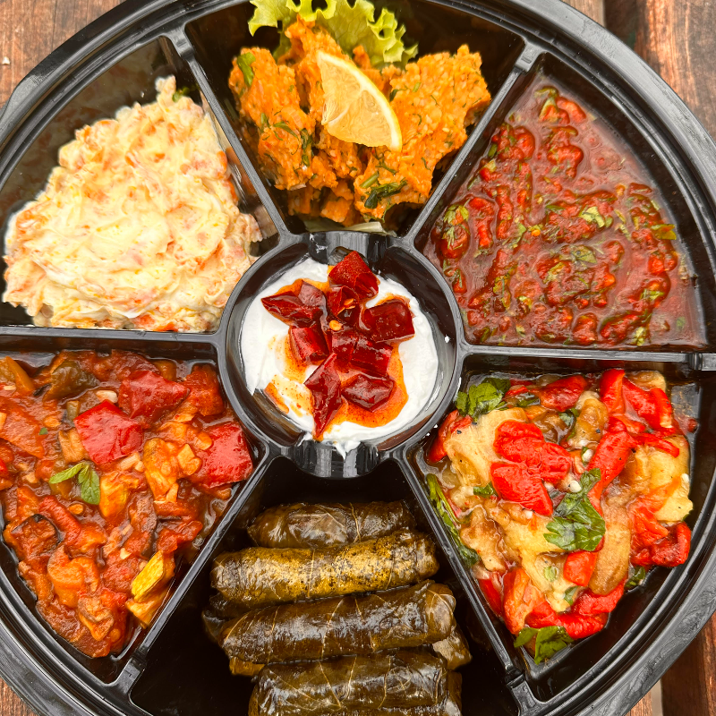 Meze Tabağı (7'li) - Bi Bakmışsın Kapında - Tarladan Taptaze Sofranızda